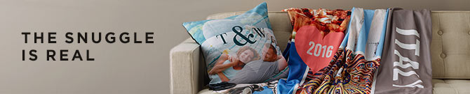 Custom Pillows And Blankets | Shutterfly