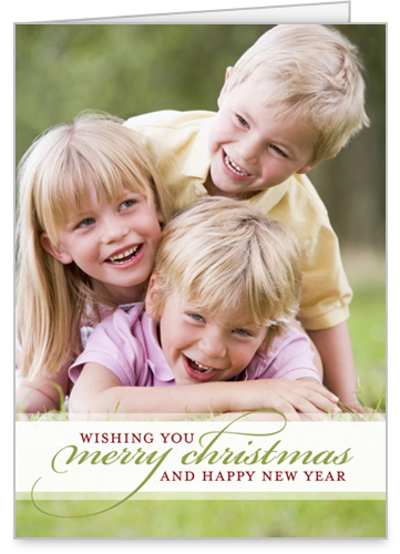 Our first Christmas cards as newlyweds! | The History of Us